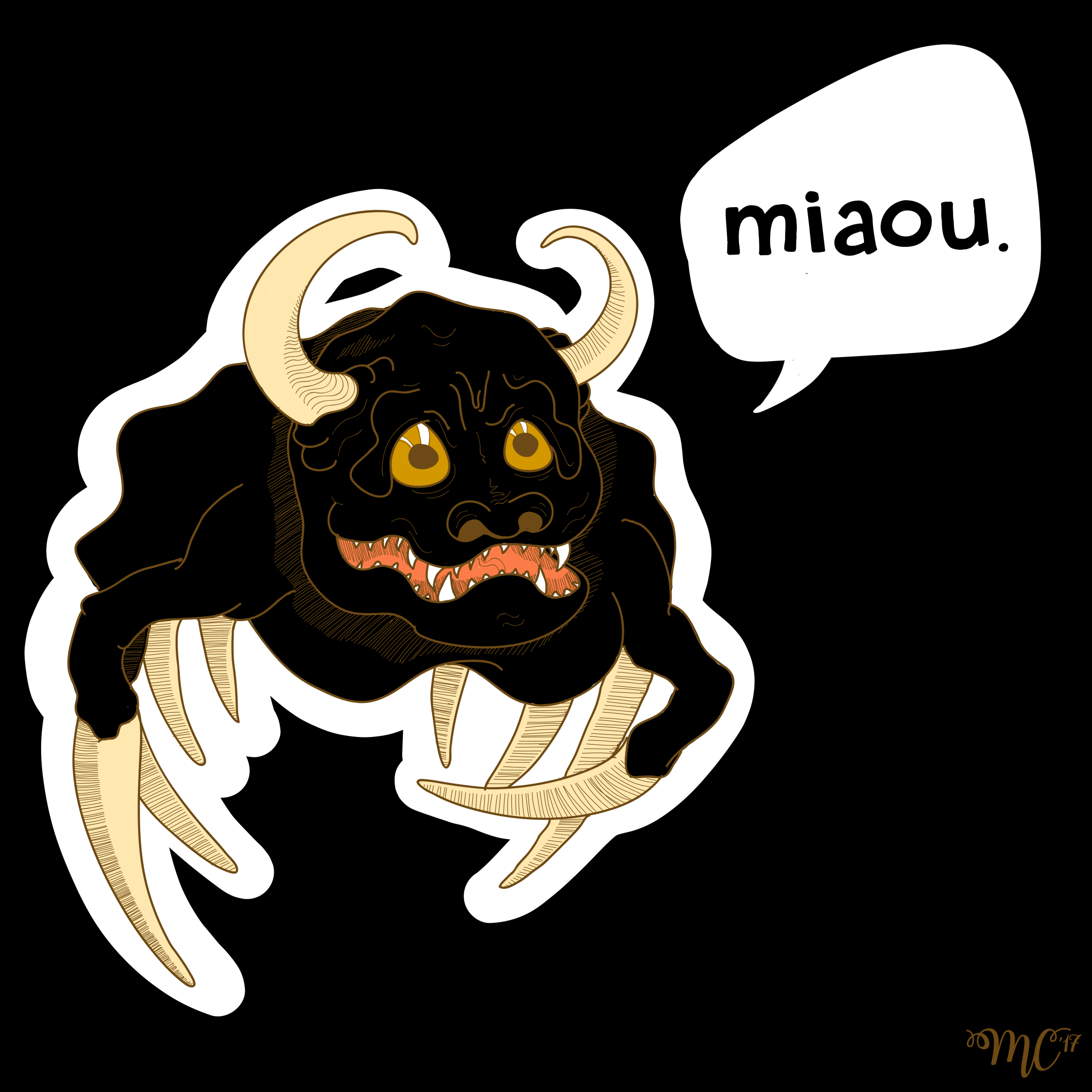 MONSTRES [ILLUSTRATOR] – Marine calandra